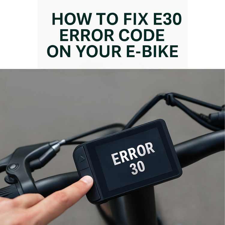How to Fix E30 Error Code on Your E-Bik: Step-by-Step Guide – EcoProBikes